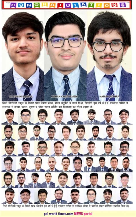 Cmss Devansh Bansal Is Jee Advanced Lucknow Topper With Air 224 Pal