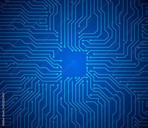 Electronics Board Circuit Engineering Technology High Tech Digital Data Connection System