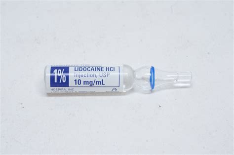 Hospira Rl 1465 1 Lidocaine Hci Injection Usp 10mgml 2ml X