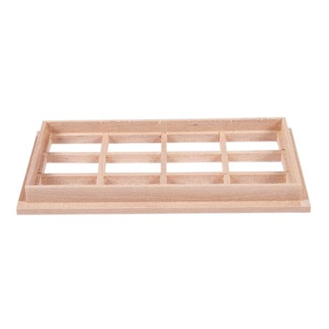Wooden Traditional 12 Pane Window Frame 1 12 Scale Grandado