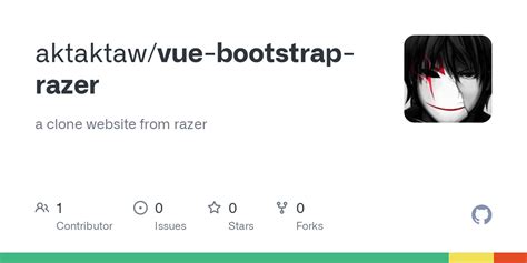 GitHub Aktaktaw Vue Bootstrap Razer A Clone Website From Razer