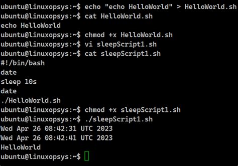How To Use Sleep Command In Bash Scripting