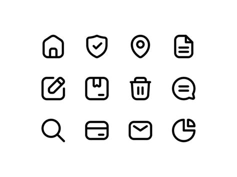 Set Of User Interface Icons Perfect For Your Design Projects Icon