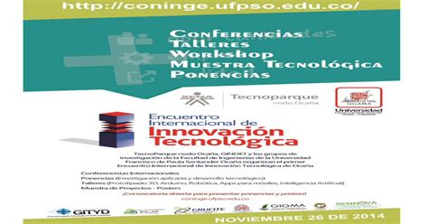 indicaciones y recomendaciones para la presentaciÓn … · programación