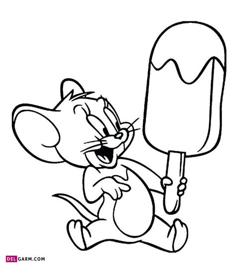 50 نقاشی تام و جری Tom And Jerry برای رنگ آمیزی کودکان