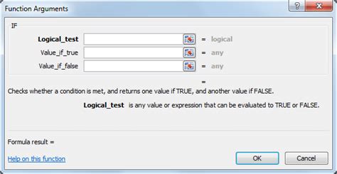Función IF en Excel Excel Total