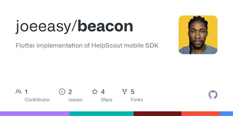 GitHub Joeeasy Beacon Flutter Implementation Of HelpScout Mobile SDK