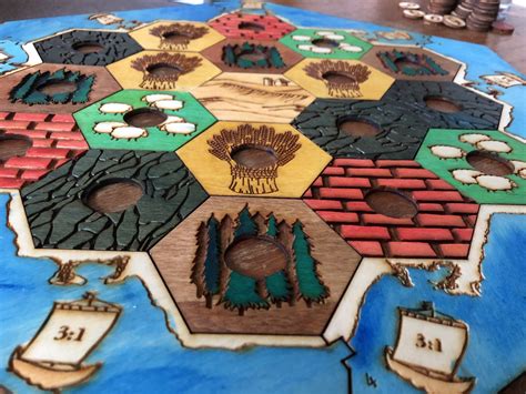Custom Catan Board Woody Hayday