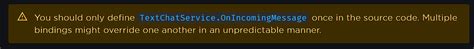 More Custom Chat Functionality — Wrapper For Textchatservice Onincomingmessage Community