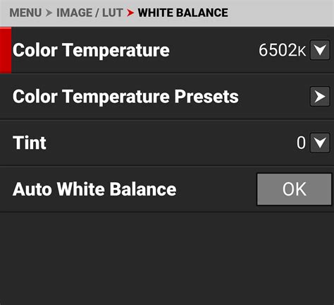 White Balance