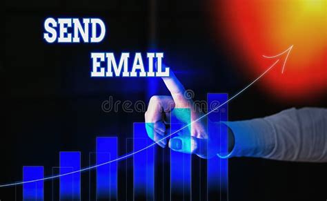 conceptual hand writing showing send email business photo showcasing the system for using