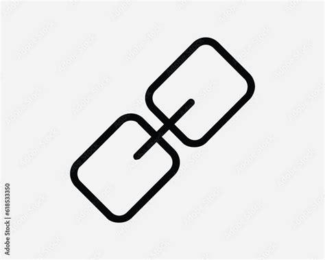 Link Line Icon Chain Connection Attach Attachment Hyperlink Linked App