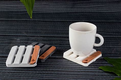 زیرلیوانی بتنی پالت 3 عددی محصولی زیبا، جذاب و کاربردی