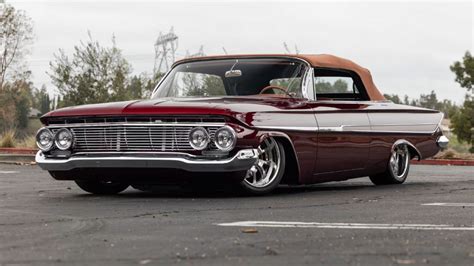 1961 Chevy Impala Rag Top Custom Mecum Glendale Bound