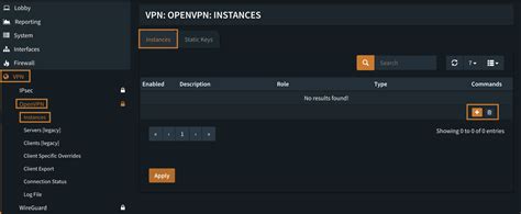 Opnsense Openvpn Instance Remote Access Ssltls User Auth