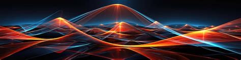 premium ai image intersecting lines in a threedimensional grid
