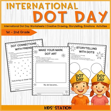 International Dot Day Worksheets Dot Day Activities Back To School