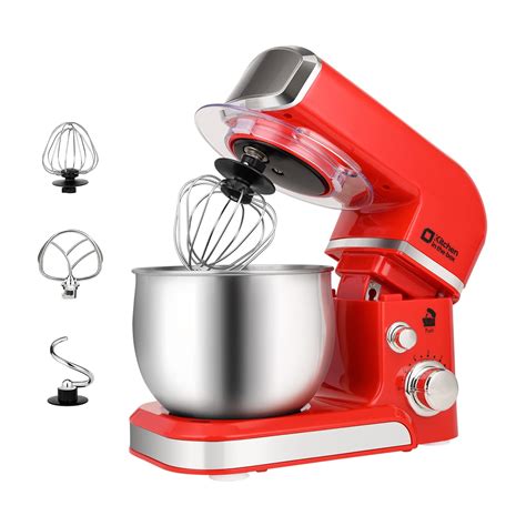 Stand Mixer Kitchen In The Box 3 2qt Small Electric Food Mixer 6 Speeds Portable Lightweight