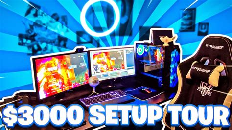 3000 Gaming Setup Tour Links To Everything In Description Youtube