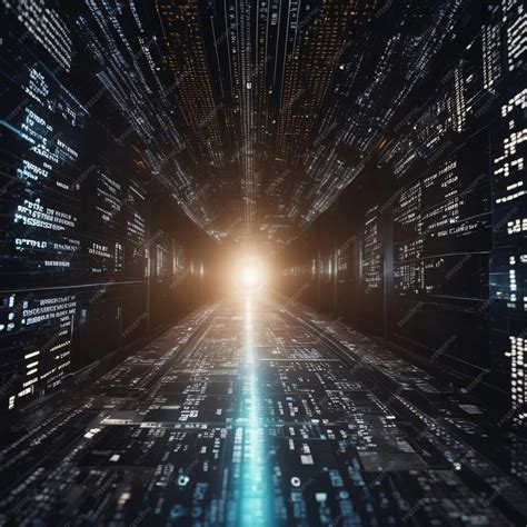 premium ai image programming code and tacit computer coding tunnel