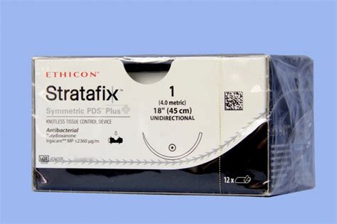 Ethicon Suture Sxpp1a400 1 Stratafix Symmetric Pds Plus Violet 18