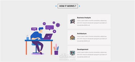موقع Html Css Javascript مستقل