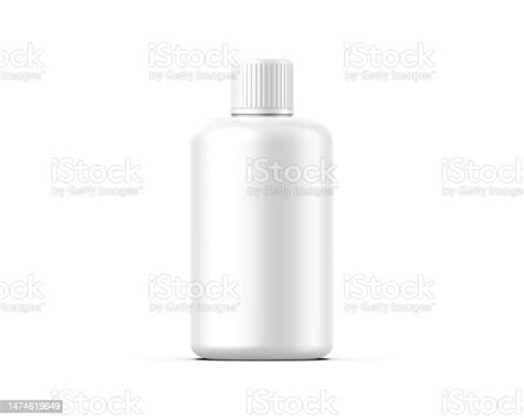스크류 캡이 있는 빈 화장품 플라스틱 병 브랜딩 및 프로모션을 위한 모형 템플릿 3d 렌더링 그림 0명에 대한 스톡 사진 및 기타 이미지 Istock