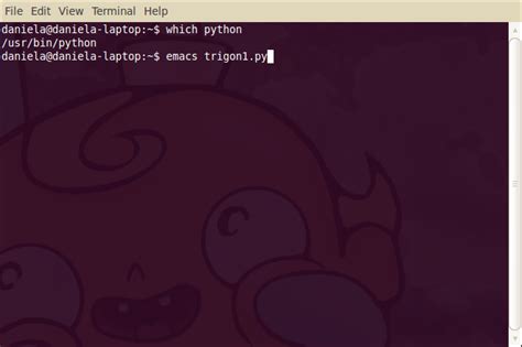 Daniela González Programación Librería Math en Python Funciones trigonométricas
