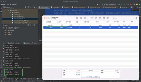golang查看cpu使用率与内存及源码中的 go 指令 golang 获取机器性能 csdn博客