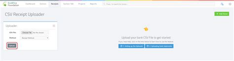 uploading donation receipts via csv activedonor help