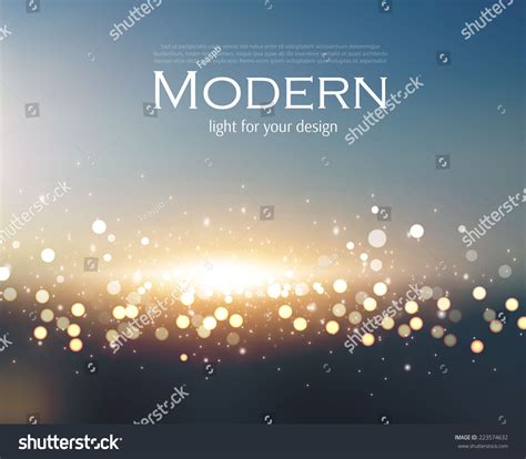 Abstract Colorful Bokeh Background Vector Illustration Stock Vector
