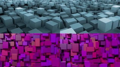 跳动的方块 1920x1080 高清视频素材下载 编号 5103287 舞台背景 Vj师网