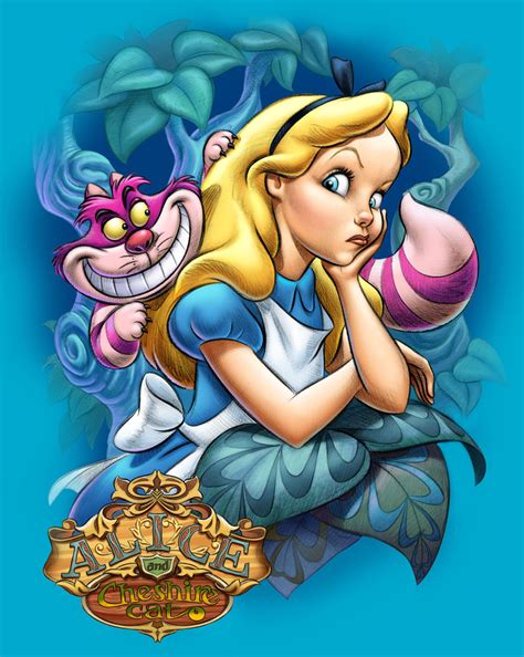 Alice And The Cheshire Cat Cheshire Cat Alice In Wonderland Alice In