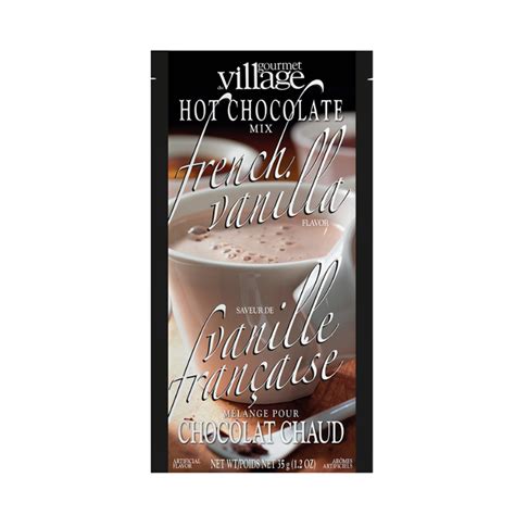 Mini Chocolat Chaud Vanille Française Boutique Leffet Bulles