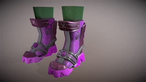 Boot 3d Model By Benzine Art Benzineart 20c6479 Sketchfab