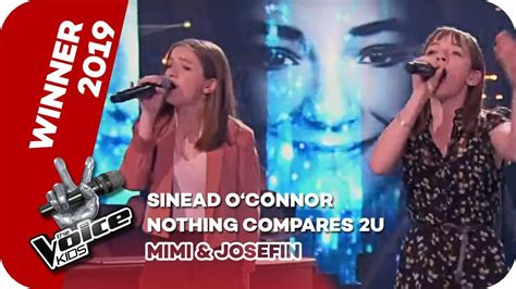 Sinéad Oconnor Nothing Compares 2u Mimi And Josefin Winner The