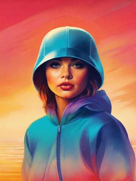 Premium Photo Grainy Gradients Background