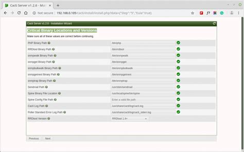 how to install cacti network monitoring tool on linux