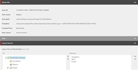 Sitecore Headless Placeholder Was Not Defined