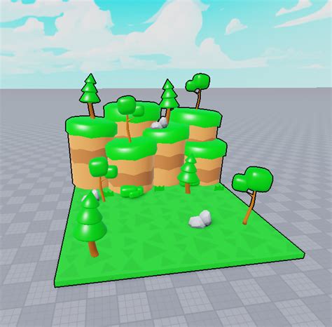 Lowpoly Terrain Pack Forest Assets Clearly Development