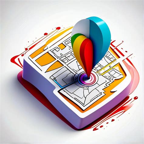 Premium Photo Map Pointers 3d Gps Icon Pin Marker Location