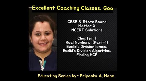real numbers part 1 class x ncert solutions with explanation euclid s