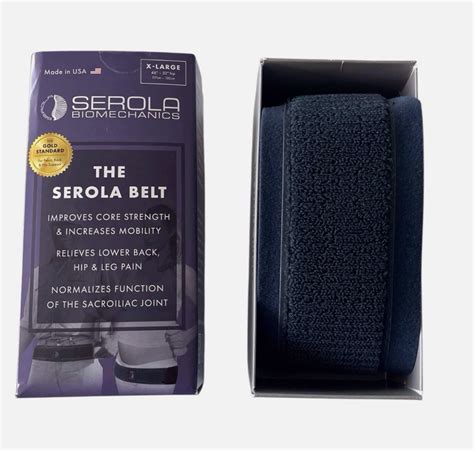 Serola Sacroiliac Belt Choose Size S M L Xl Nib Ebay