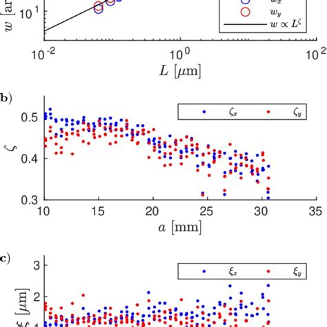 A An Example Of The Surface Roughness Extracted From One Image In The Download Scientific