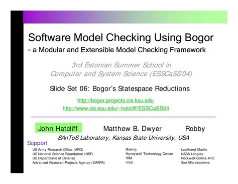 [ppt] Software Model Checking Using Bogor Software Model Checking Using Powerpoint