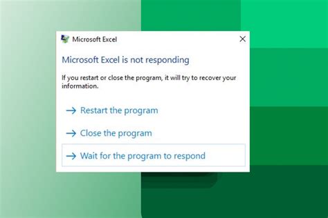 excel not responding when saving 5 ways to get it to work