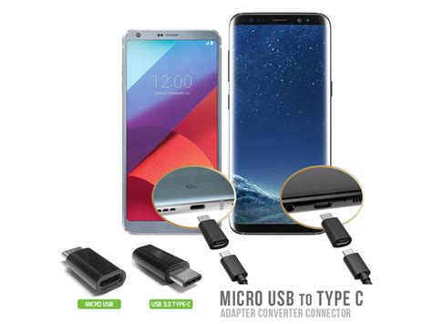 Samsung USB C Adapter For Micro USB For Galaxy Black Bulk Packing Android Authority
