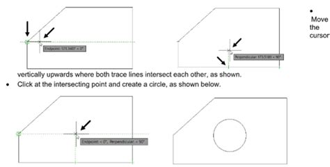 Autocad Using Object Snap Tracking Learn