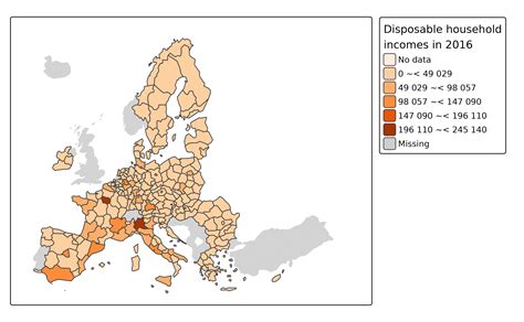 Map Examples For The Eurostat R Package Eurostat