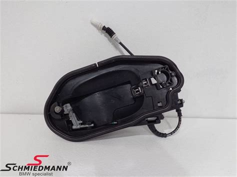 Carrier outside door handle rear R. -side - 51203449056, 51 20 3 449 ...
